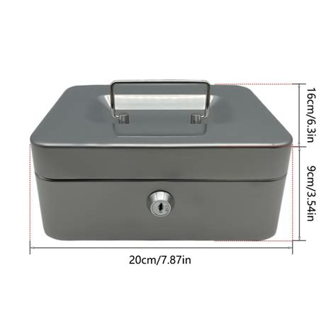 Household Portable Toolbox Organizer Jar Storage Box Metal Material
