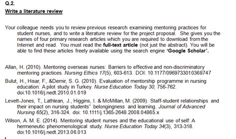 Instructions Read The Scenario Below And Then Answer