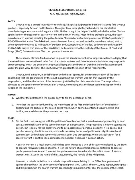 Crimpro Digested Cases Pdf Search Warrant Judiciaries