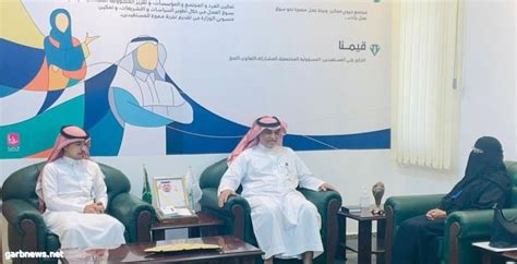 مدير عام فرع الموارد البشرية بالشمالية يستقبل عضو مجلس هيئة حقوق