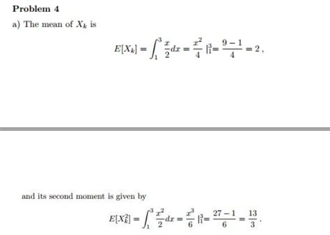 Solved How Is It That They Find The Expectation To Be Chegg