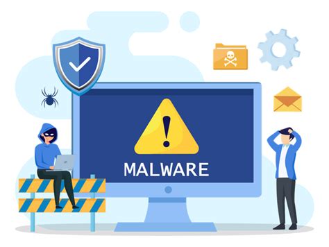 Premium Malware Detected Illustration Pack From Science And Technology