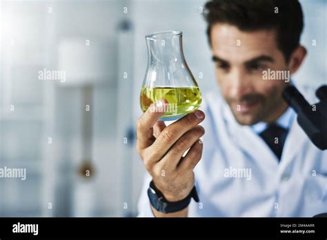 I Stumbled Across Something Extraordinary Here A Scientist Conducting An Experiment In A Lab