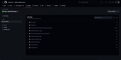 Elevate Your Cicd Dockerized E2e Tests With Github Actions Lachie James