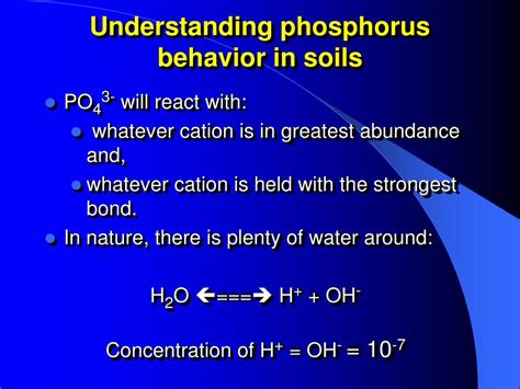 Ppt Phosphorus Behavior In Soils Powerpoint Presentation Free