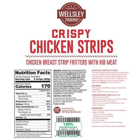 Wellsley Farms Crispy Chicken Strips 35 Lbs Openbax
