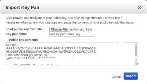 AWS Key pairs là gì Cách tạo Amazon EC Key Pairs VinaSupport