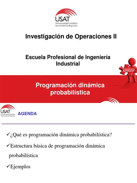 Semana 06 Programación Dinámica Probabilística Pdf Semana 06 Programación Dinámica Probabilística Pdf