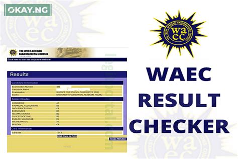 Your Guide To Checking Waec Result 2023 Online And Sms Methods • Okayng