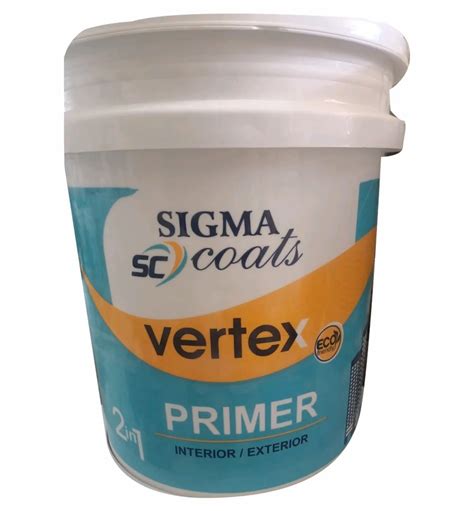 20l Sigma Interior Exterior Wall Water Based Primer At ₹ 4180bucket
