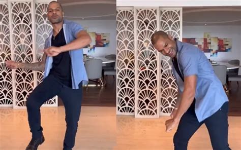 Watch Shikhar Dhawan Grooves To Naa Ready Song From Thalapathy Vijay