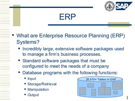 Ppt Sap Introduction