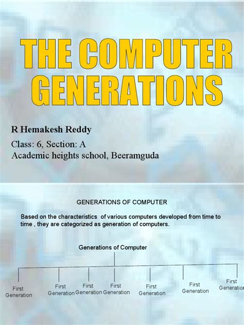 the generation of computers pdf microprocessor integrated circuit
