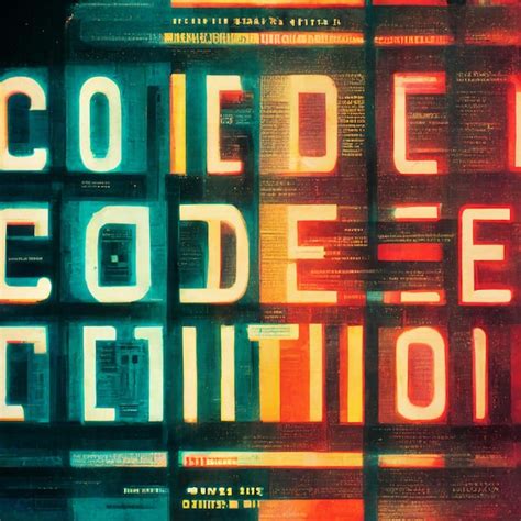 Premium Photo Abstract Code