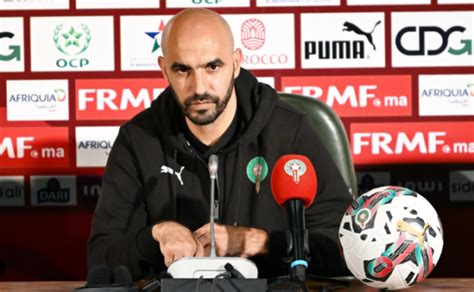 تصفيات كأس العالم 2026 الركراكي يعقد ندوة صحافية قبل لقاء تنزانيا كيفاش