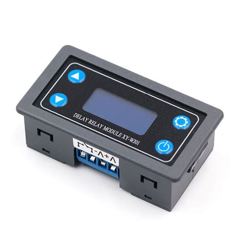 Dc12v Led Es Digitális Késleltetés Relé Modul Programozható Időzítő Relé Vezérlő Kapcsoló