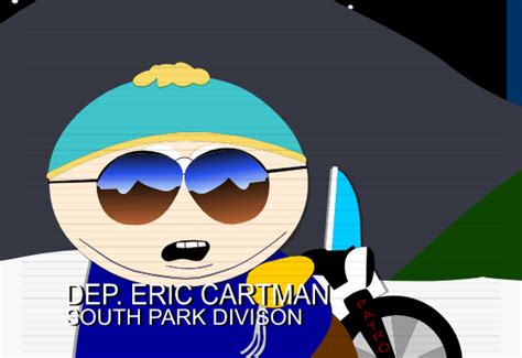 South Park Cartman Cop