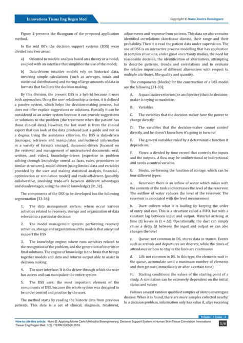 Applying Monte Carlo Method To Bioengineering Decision Support System In Human Skin Tissue