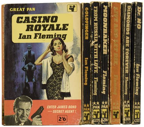 Ian Fleming S James Bond Novels The Complete Great Pan Director Paperback Series Comprising