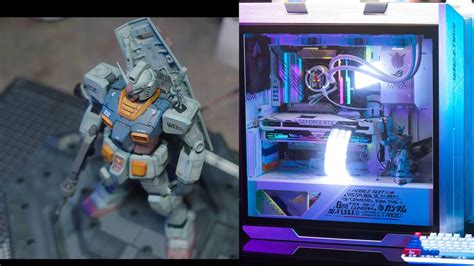 I Built A Gundam Themed Gaming Pc Youtube