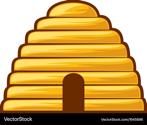 Beehive Royalty Free Vector Image Vectorstock