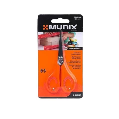 Munix Orange Scissors Sl1143 108 Mm