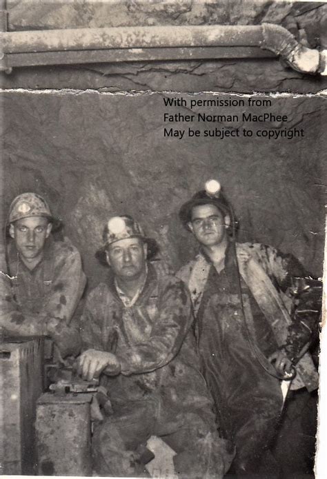 Father Norman Macphee Stirling Mine Richmond County Nova Scotia Canada