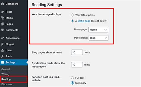 How To Create A Separate Page For Blog Posts In Wordpress