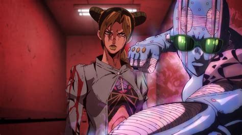 Jojosbizarre Adventure Jolyne Kujo Anime Screenshot Jojosbizarre