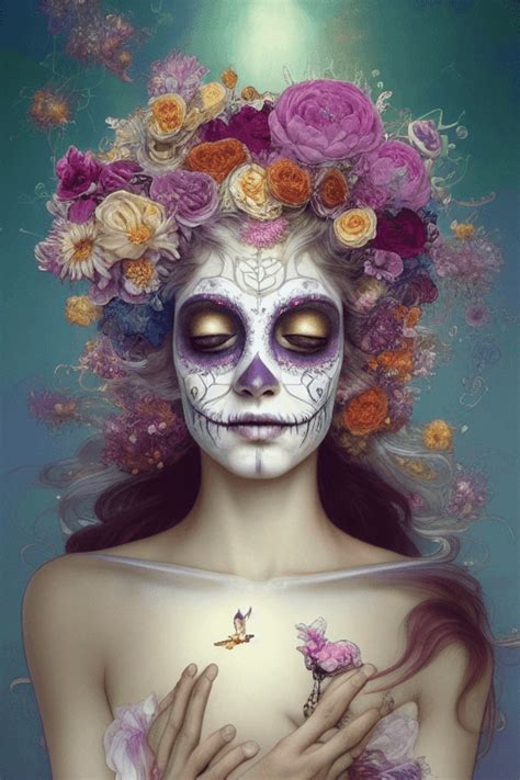 Full View Ultrarealistic Portrait Ethereal Fantasy Deity Wearing