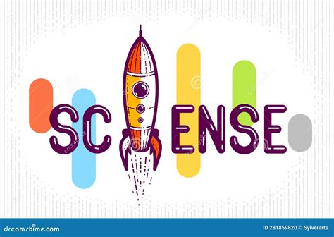 Word Physics Vector Zentangle Object For Decoration Cartoondealer