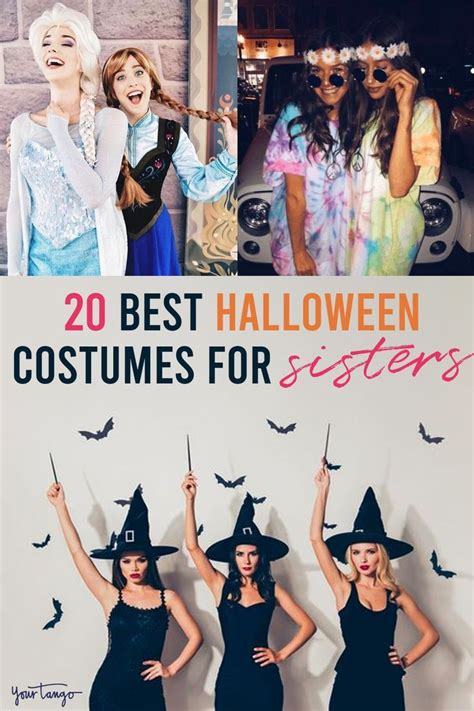 20 Best Halloween Costume Ideas For Sisters Schwester Kostüme