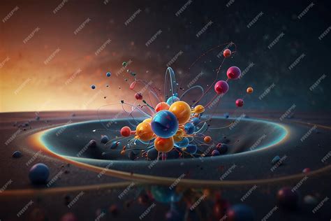 Orbital Insights Visualizing Molecular Structures In 3d Premium Ai Generated Image