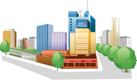 City corner 36643772 Vector Art at Vecteezy