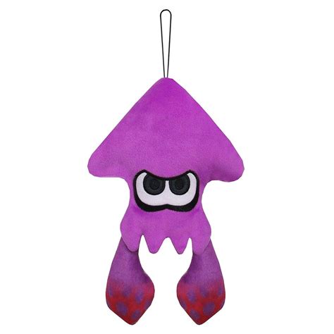 Neon Purple Inkling Squid Official Splatoon 2 Plush Video Game Heaven