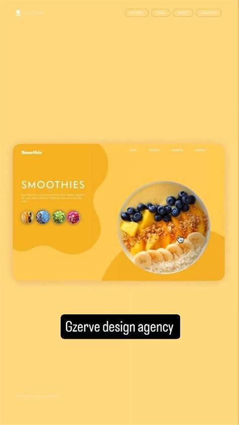 outstanding website animation in ui ux model work designed and developed by gzerve gzerve