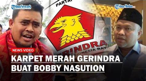 KARPET MERAH Gerindra Buat Bobby Nasution Usai Nyatakan Dukung Prabowo