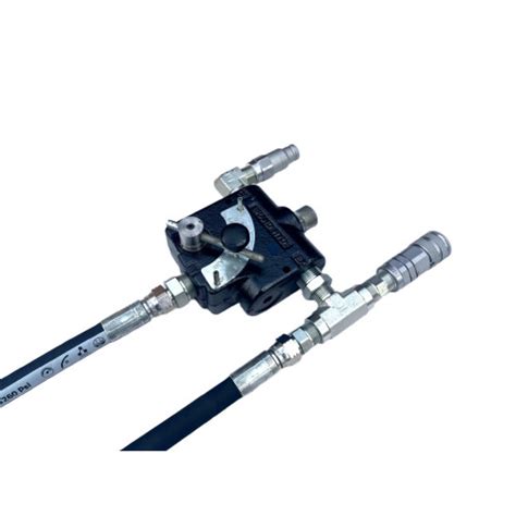 Hydraulic Pressure Compensating Variable Flow Control Valve W Relief 0 15 Gpm