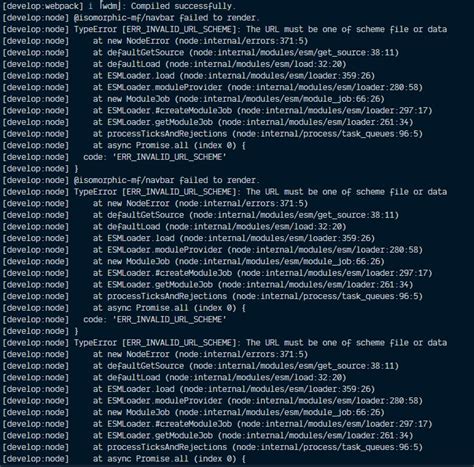 The Url Must Be One Of Scheme File Or Data · Issue 32 · Isomorphic