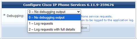 Configuring The IP Phone Services Plugin