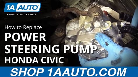 How To Replace Power Steering Pump On 2006 Honda Civic New P