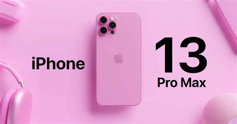 ชมภาพเรนเดอร์ iPhone 13 Pro Max สีชมพู Rose Pink มีลุ้นเปิดตัวเดือน ...