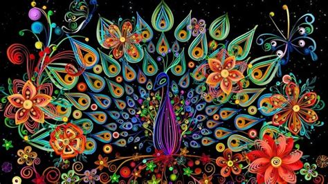 Flying Colorful Ribbonhorizontal Version Andrei Snobar