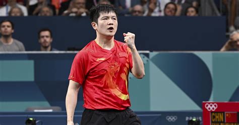 El Chino Fan Zhendong Mantiene El Dominio De China En El Tenis De Mesa