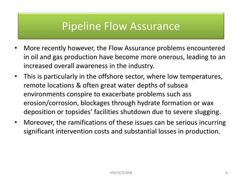 Ppt Pipeline Flow Assurance Powerpoint Presentation Free Download