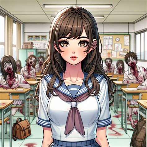 Create A Long Brown Haired Girl Fanart