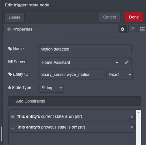 Nodered Trigger Vs Events Nodes Node Red Home Assistant Community