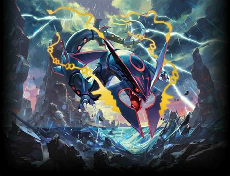 🔥 24 Shiny Mega Rayquaza Wallpapers Wallpapersafari