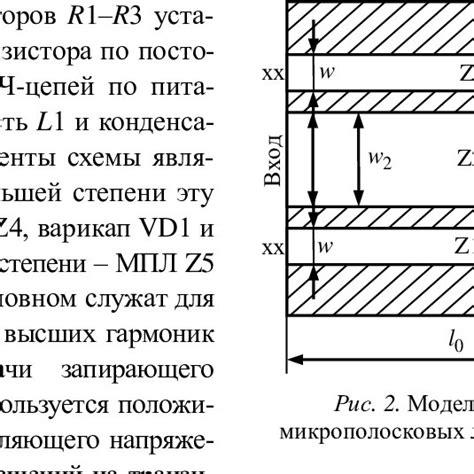 Model Of Electromagnetically Coupled Microstrip Lines Z1 Z3 In The Form Download Scientific