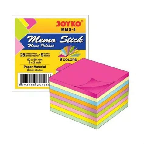 Sticky Notes Posh Kertas Warna Warni Joyko Mms 3 Lazada Indonesia